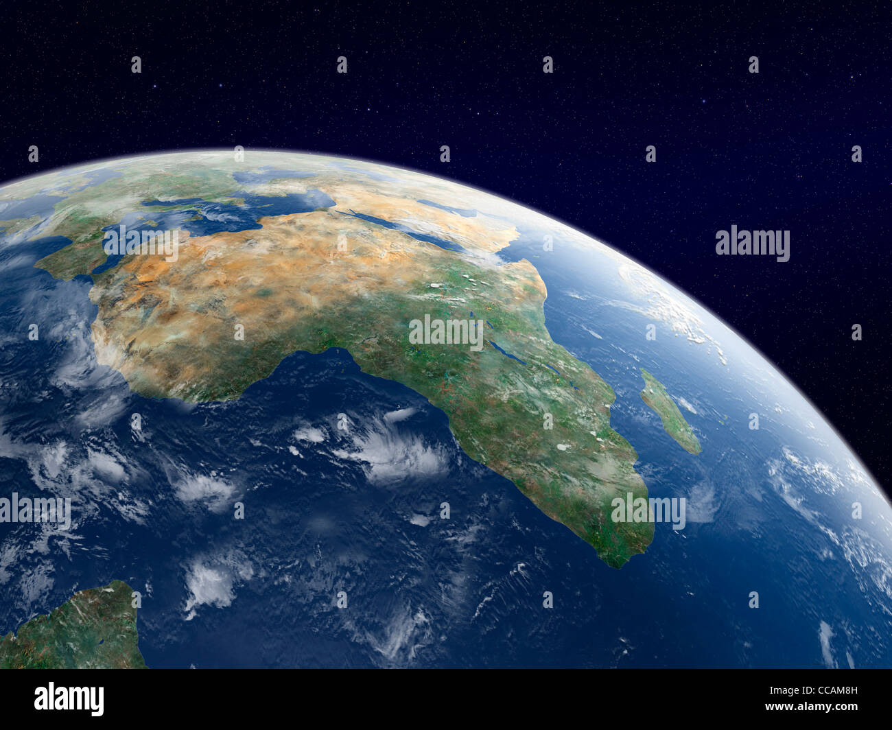Satellite image africa hi-res stock photography and images - Alamy