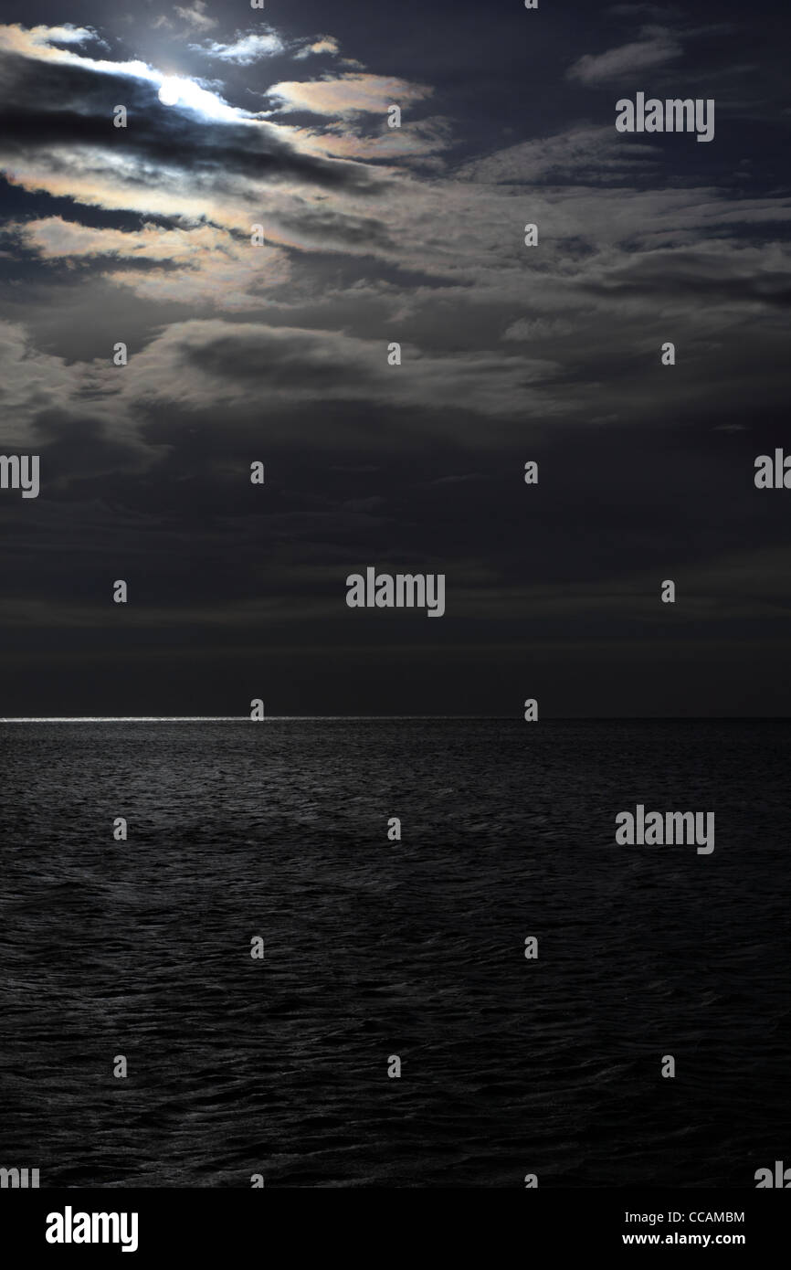 sea sky, storm, tempest, sky clouded over Stock Photo - Alamy