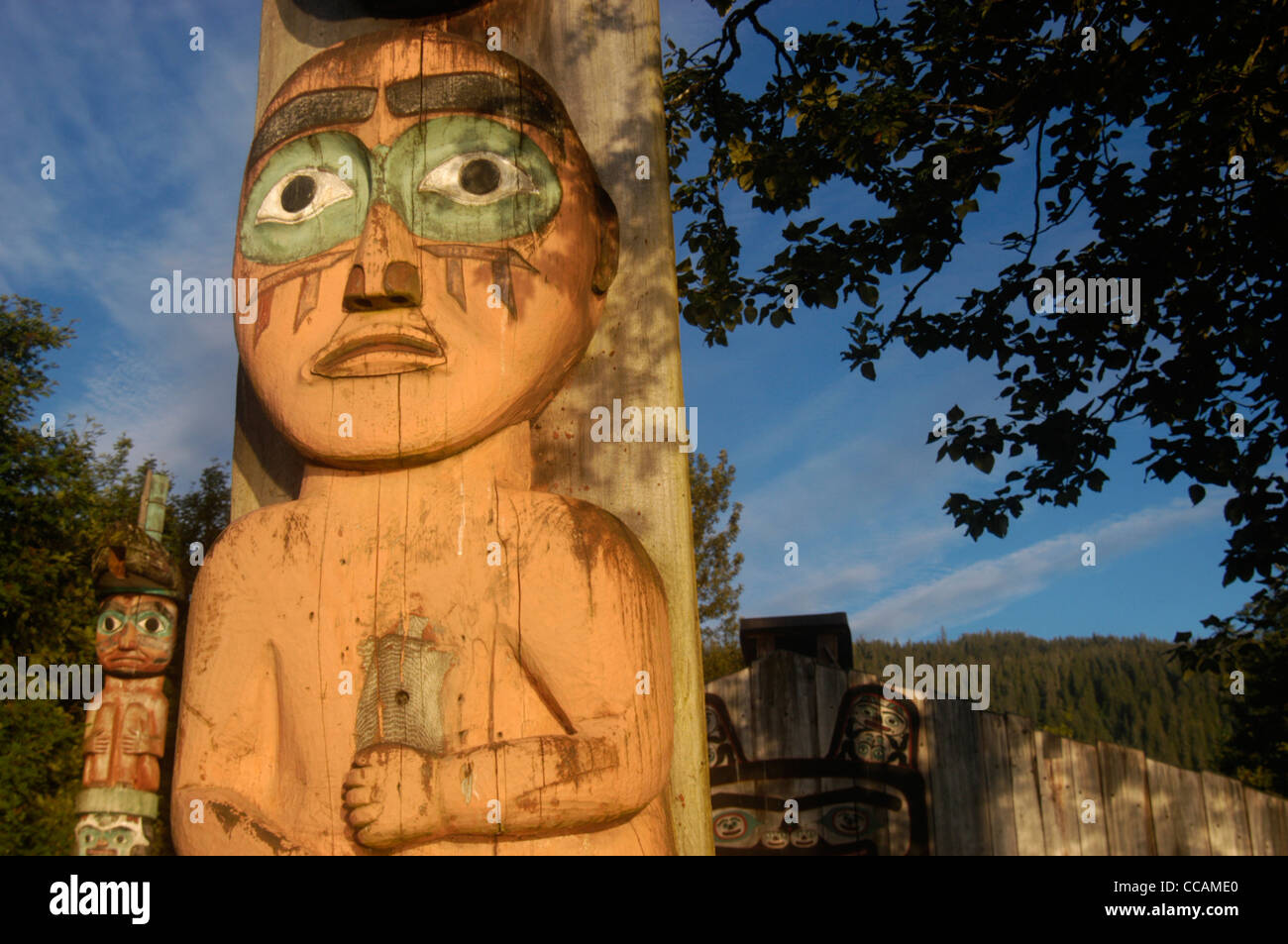 Wrangell, alaska totem poles hi-res stock photography and images - Alamy