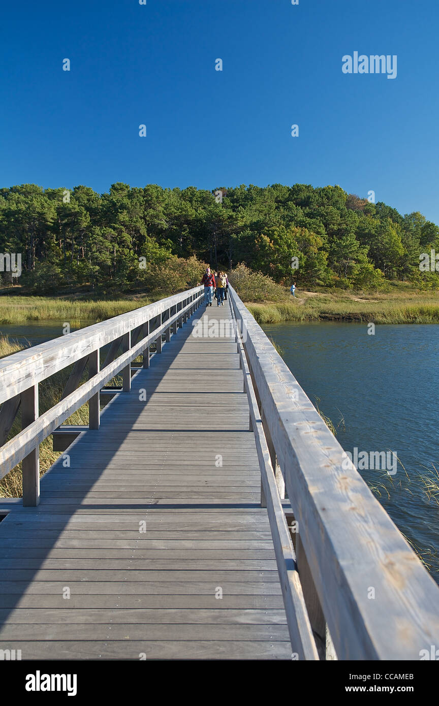 Uncle Tim's Bridge, Welfleet, Cape Cod Stock Photo - Alamy