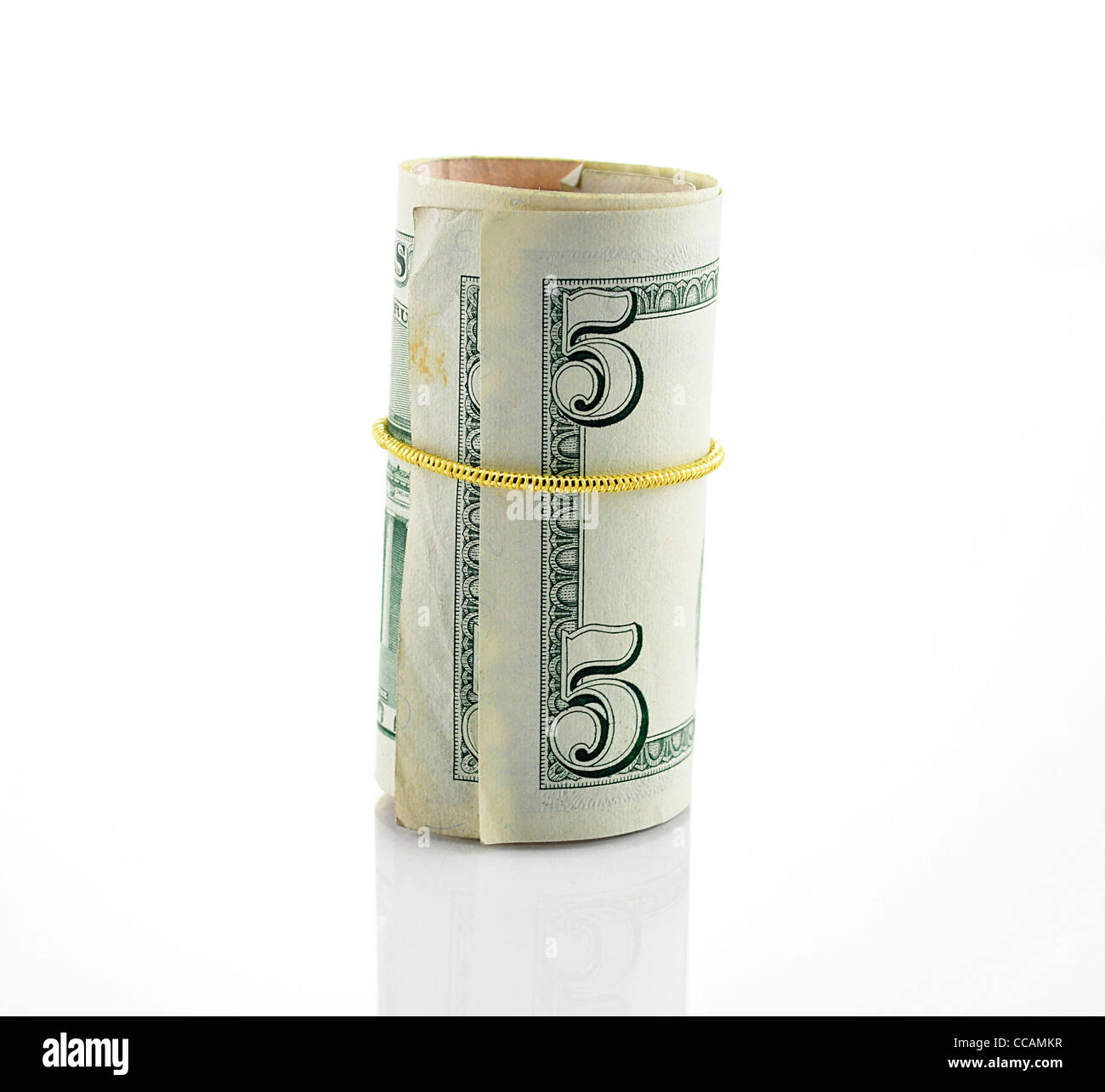 paper money on white background Stock Photo - Alamy