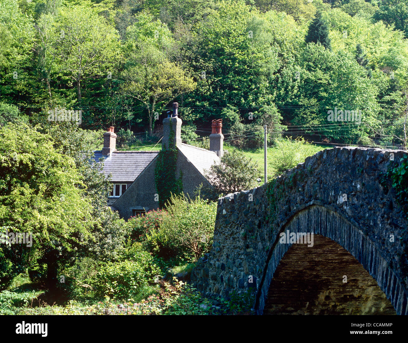 Welsh stone cottage hi-res stock photography and images - Alamy