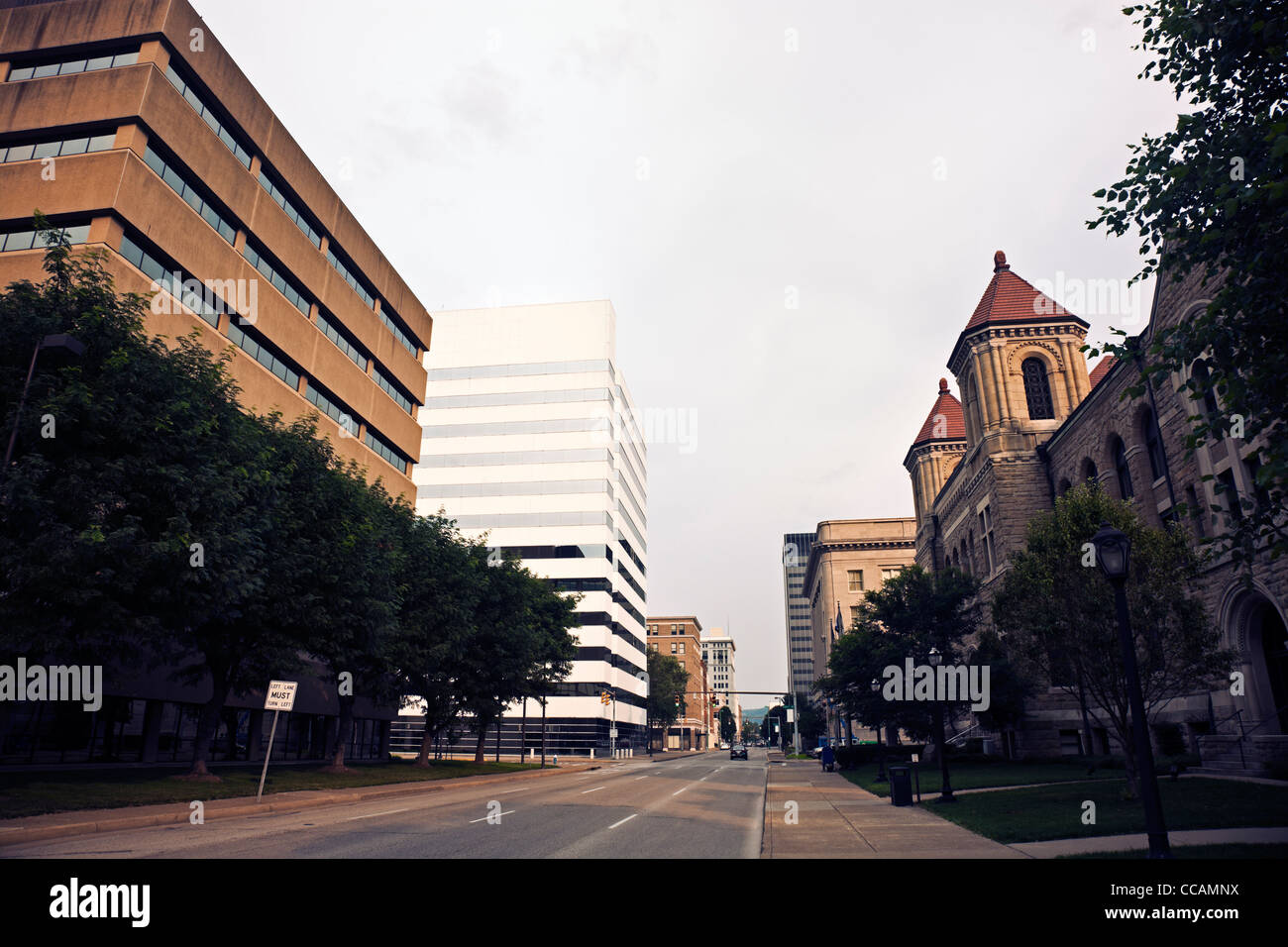 Streets of Charleston, West Virginia Stock Photo - Alamy