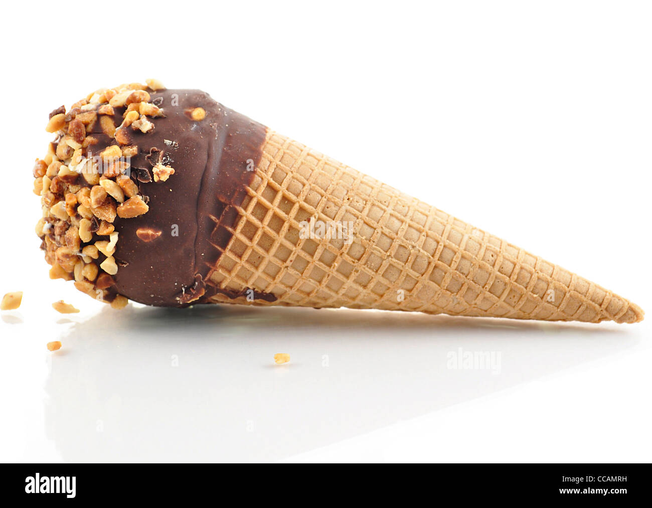 chocolate ice cream cone Stock Photo - Alamy