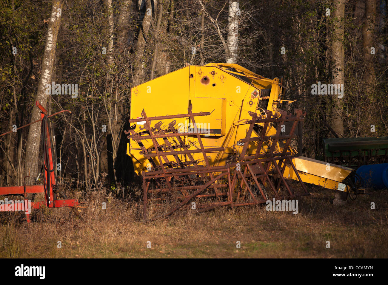 Old agriculture machines hi-res stock photography and images - Alamy