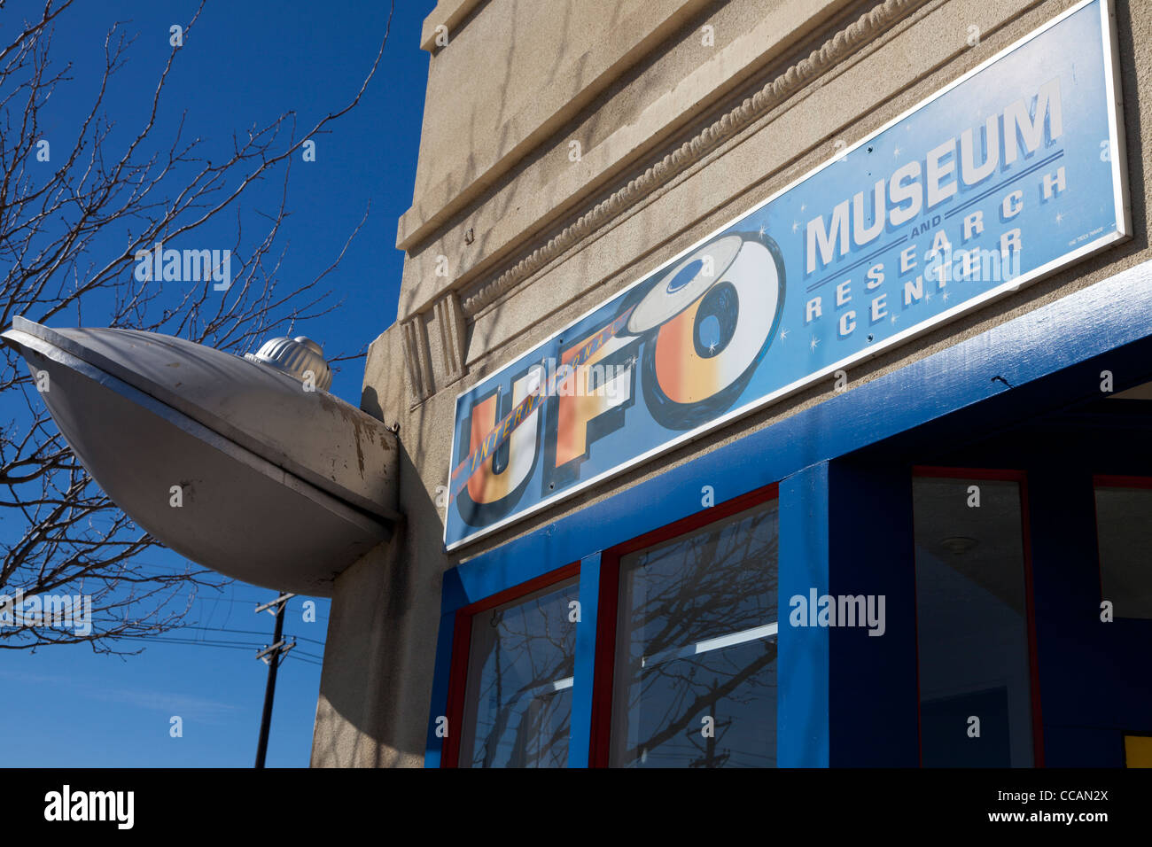 UFO Museum and Research Center in Roswell, New Mexico Stock Photo - Alamy