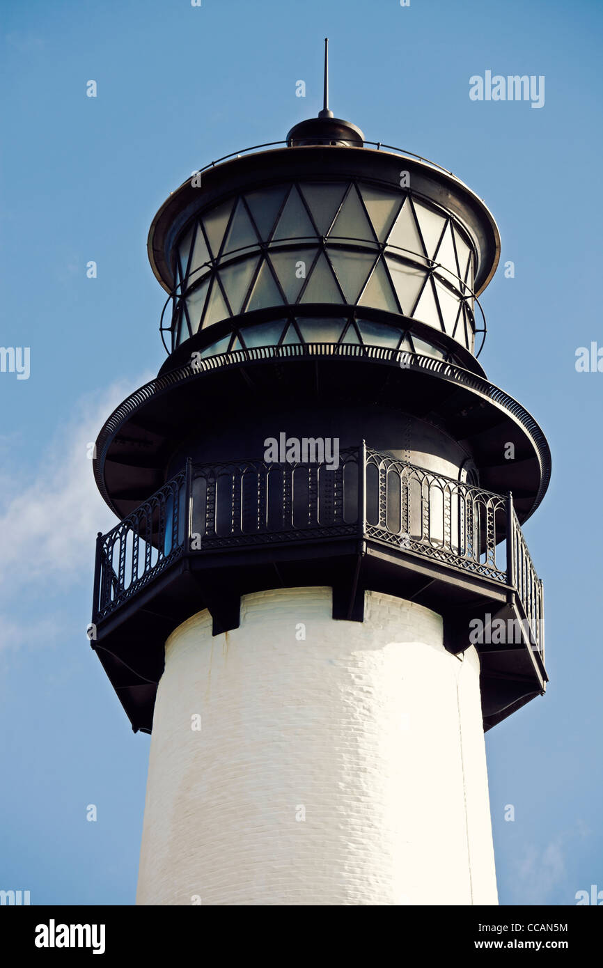 Key Biscayne Lighthouse Stock Photo - Alamy