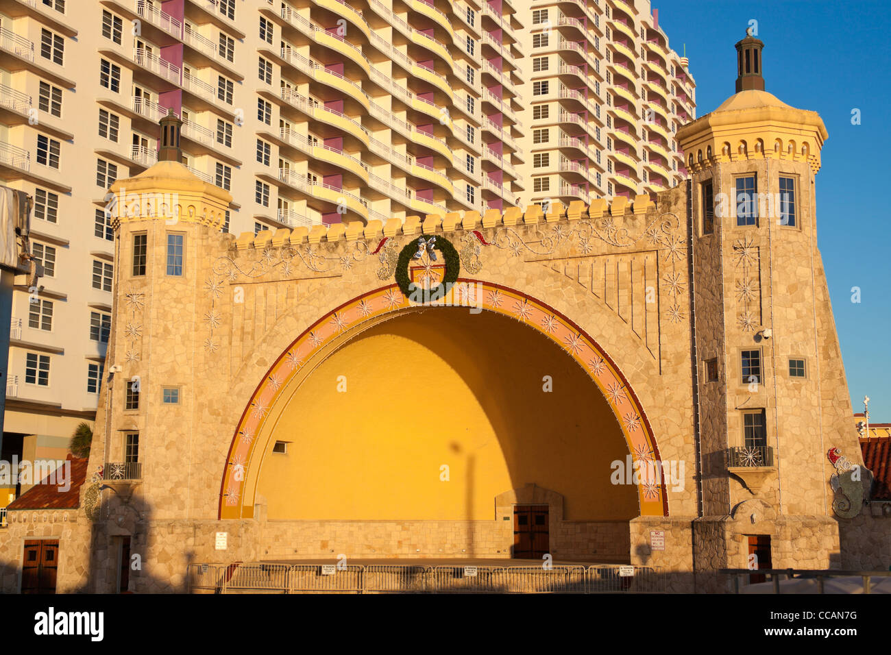 Bandshell in Daytona Beach Stock Photo - Alamy