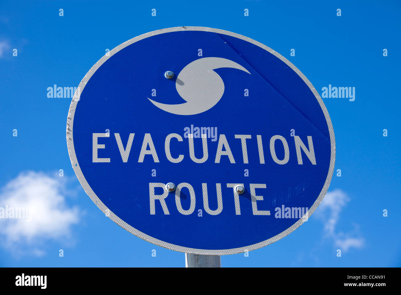 Evacuation route sign hi-res stock photography and images - Alamy
