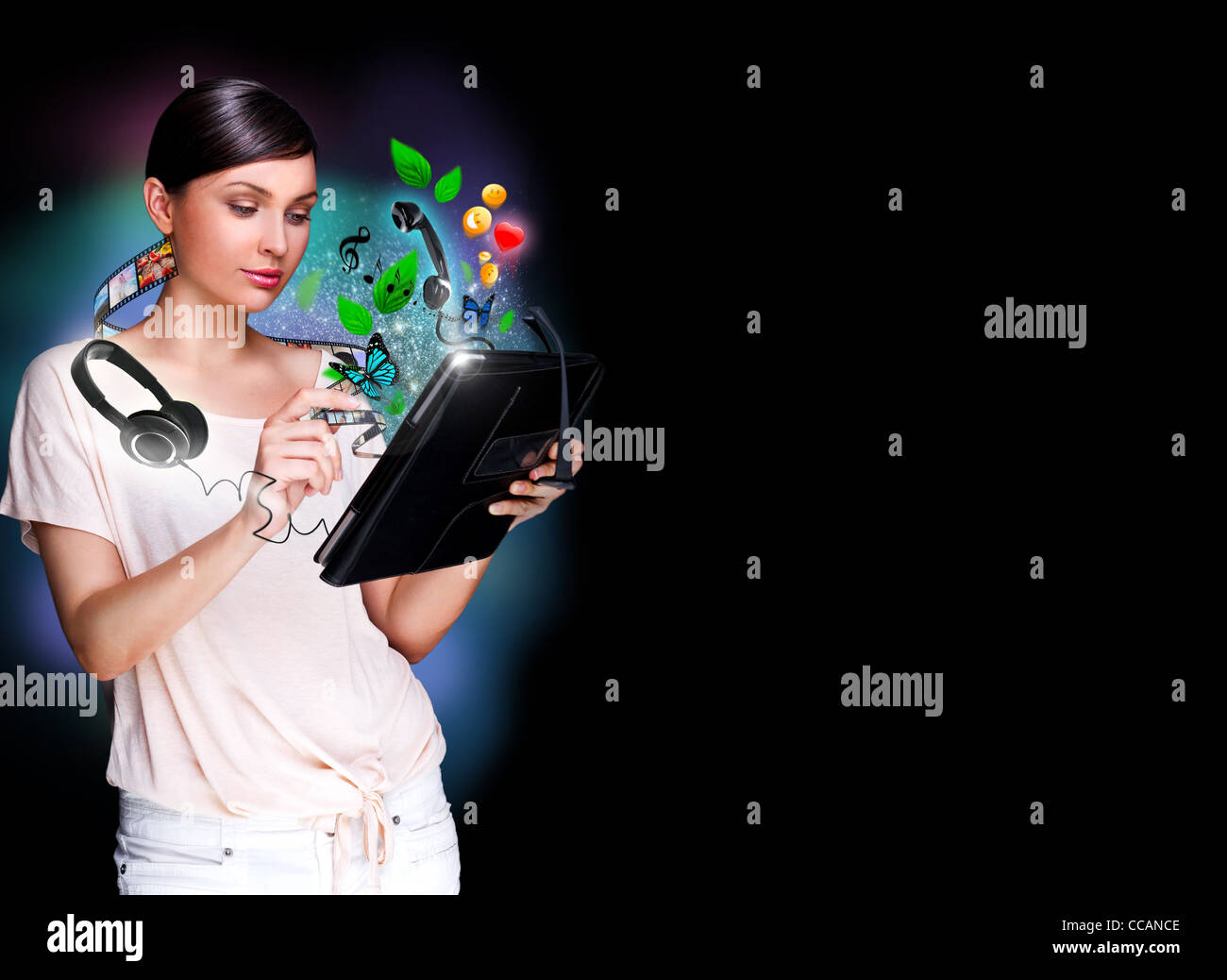 People watching movie poster High Resolution Stock Photography and ...