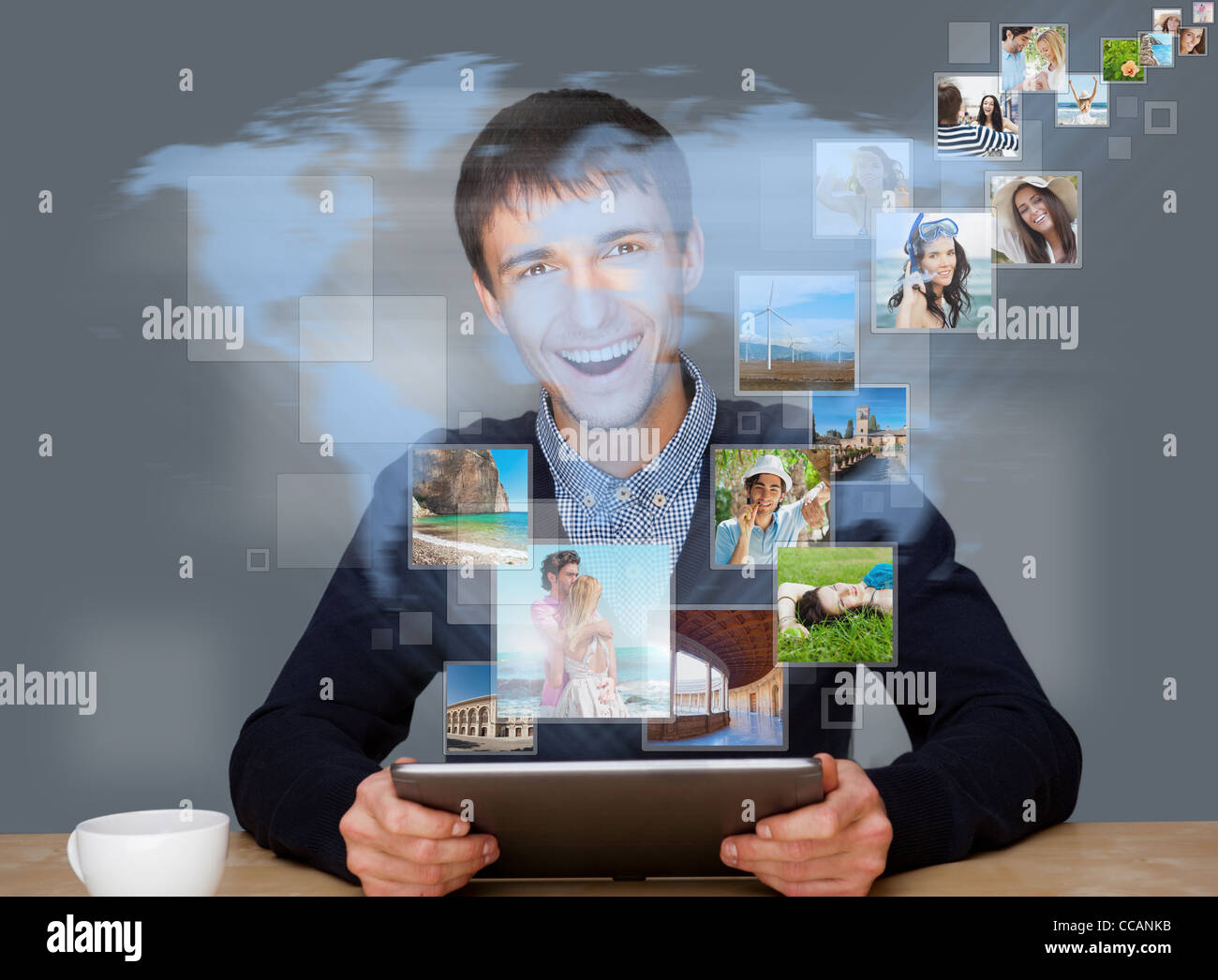 Sharing resources hi-res stock photography and images - Alamy