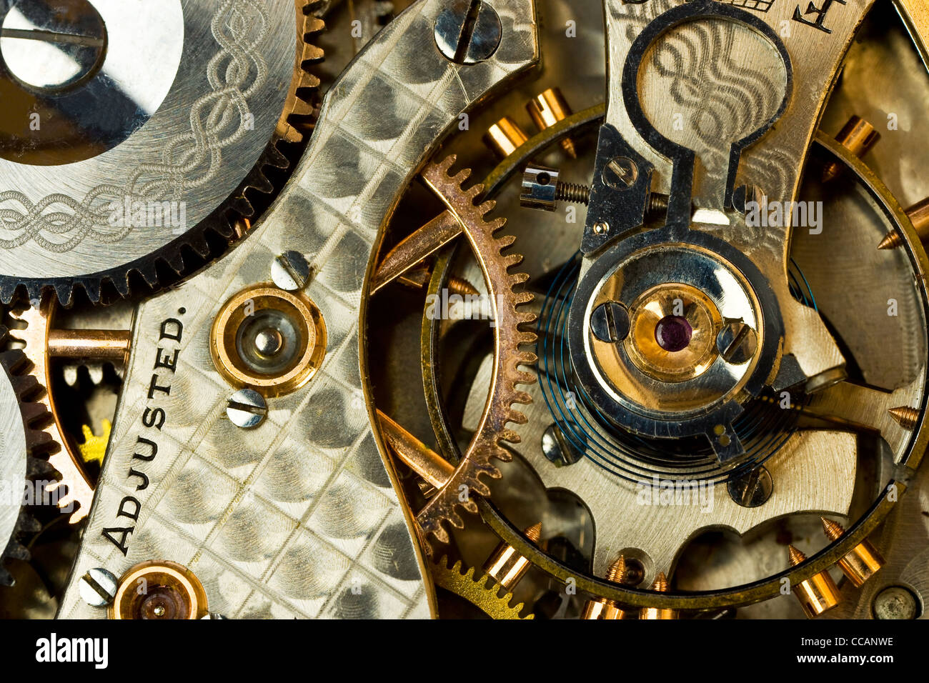 Watch manufacturing clock hi-res stock photography and images - Alamy