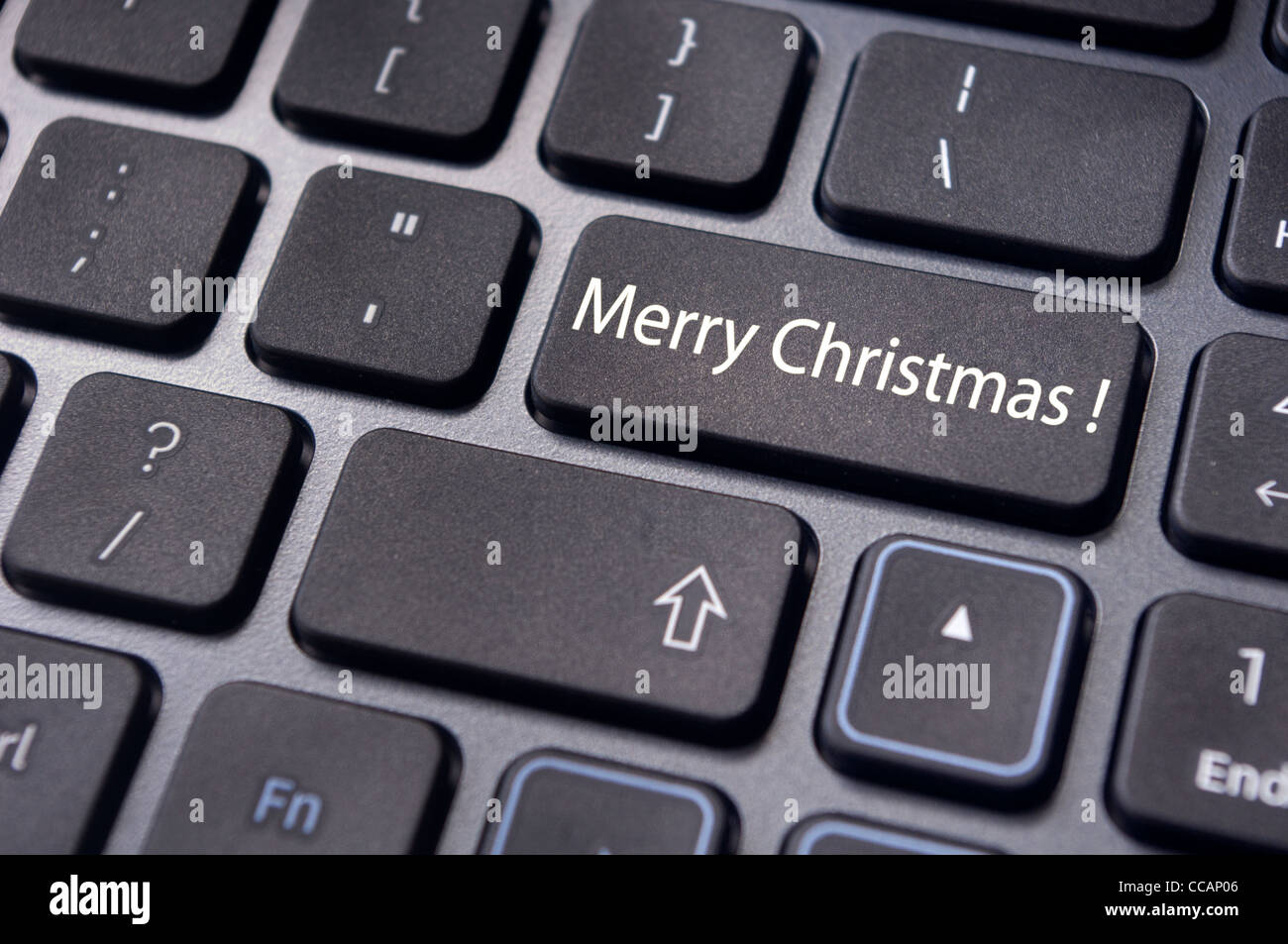 Computer keyboard key christmas holidays hi-res stock photography and ...