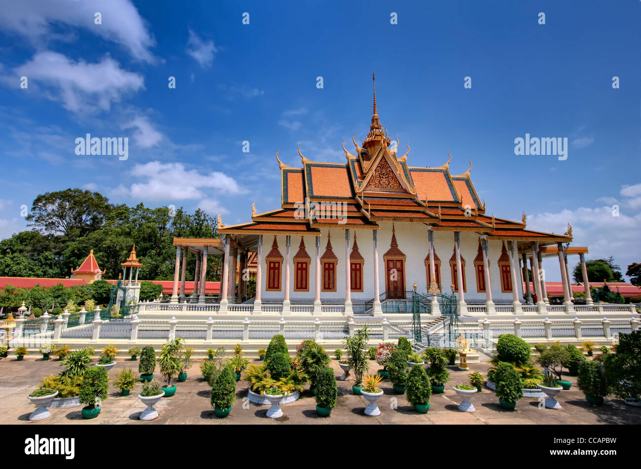 Silver pagoda phnom penh tiles hi-res stock photography and images - Alamy