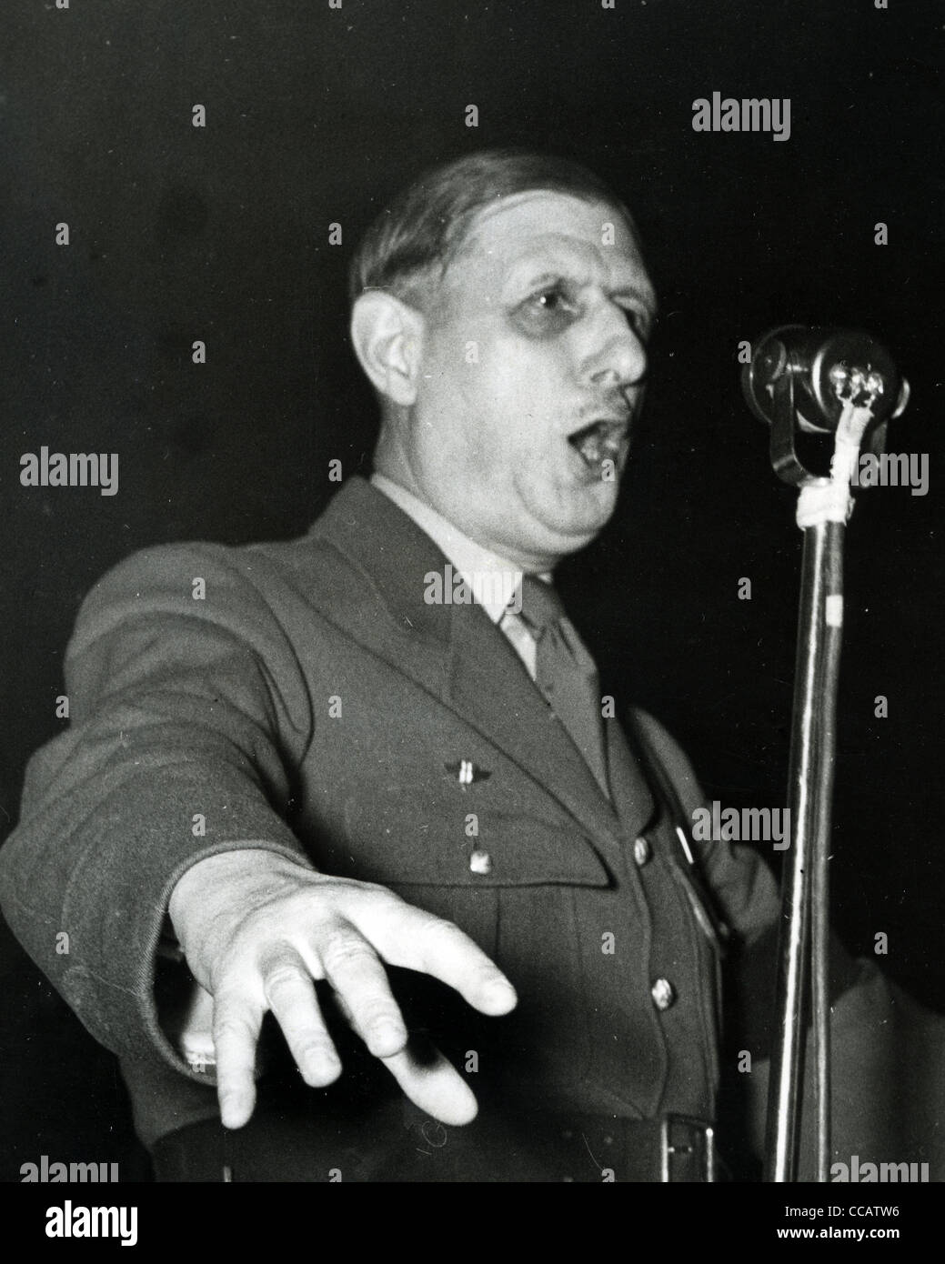 Leader free french hi-res stock photography and images - Alamy