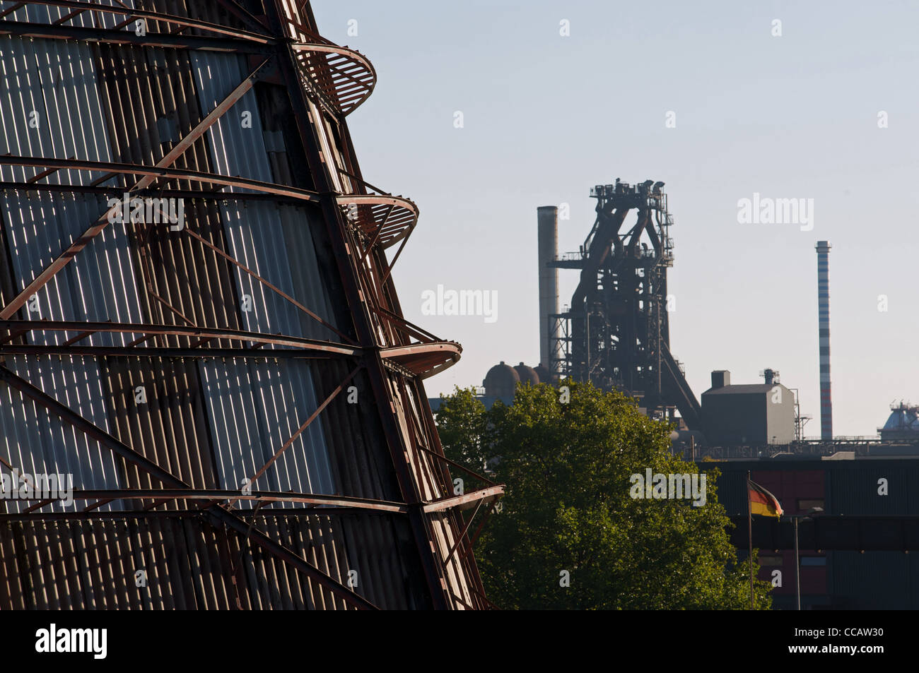Blast furnace Germany Stock Photo - Alamy