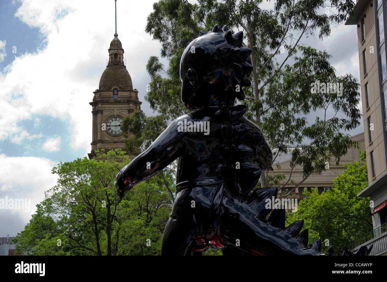 Melbourne City Square in Australia Stock Photo - Alamy