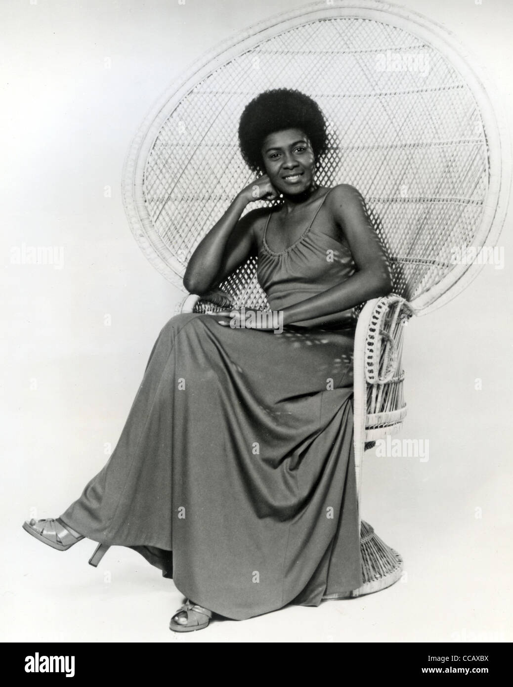 DOROTHY MOORE Promotional photo of US Soul and R&B singer Stock Photo ...
