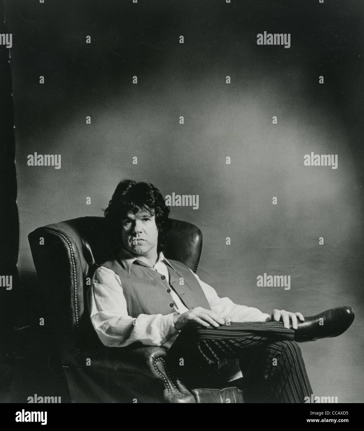 GARY MOORE (1952-2011) Promotional photo of Belfast-born rock guitarist ...