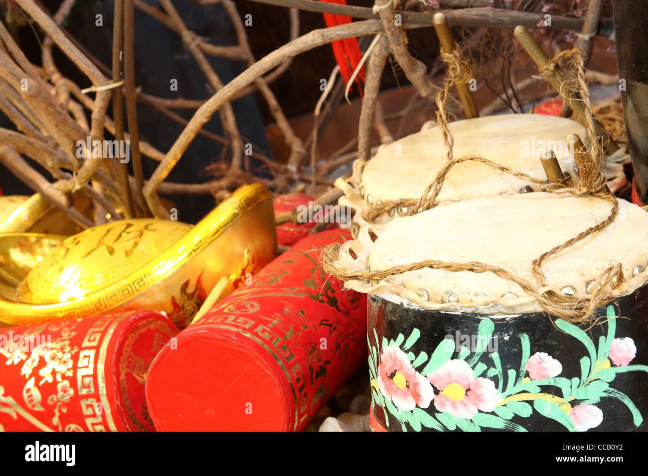 String Of Firecrackers Stock Photos & String Of Firecrackers Stock ...