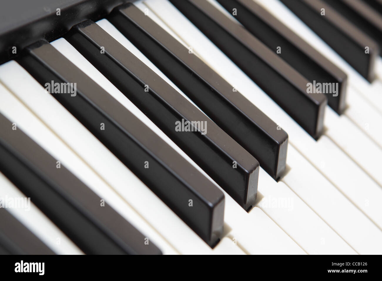 piano keyboard close up Stock Photo - Alamy