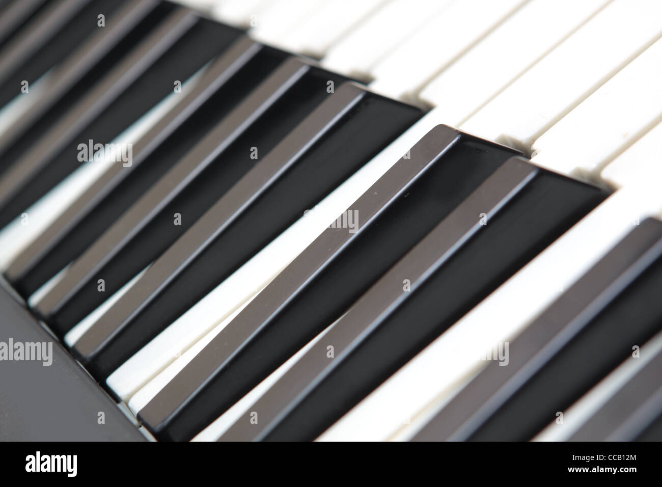 piano keyboard close up Stock Photo - Alamy