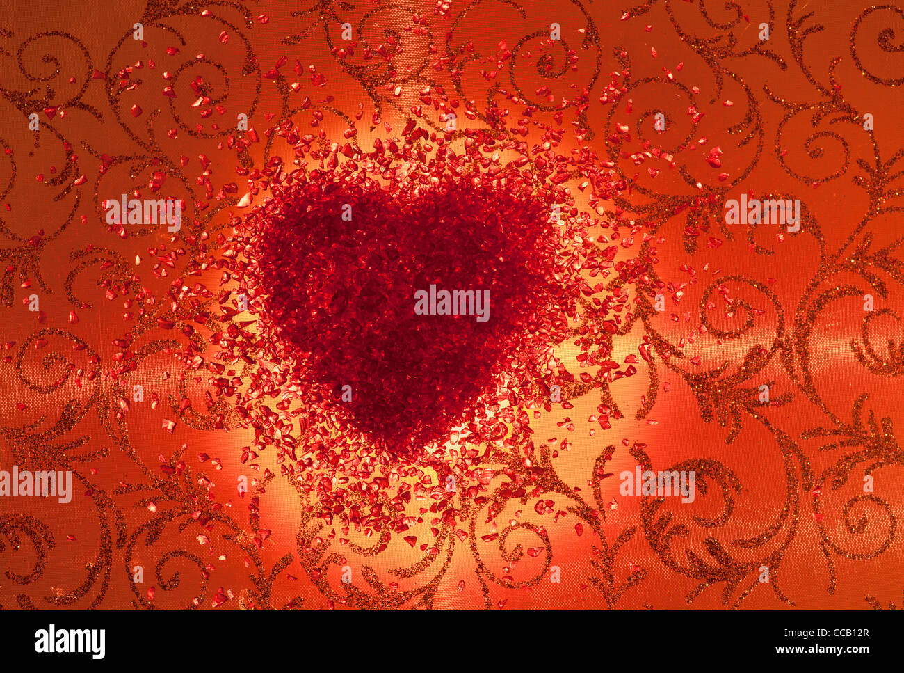 Fire hearts on isolated hi-res stock photography and images - Alamy