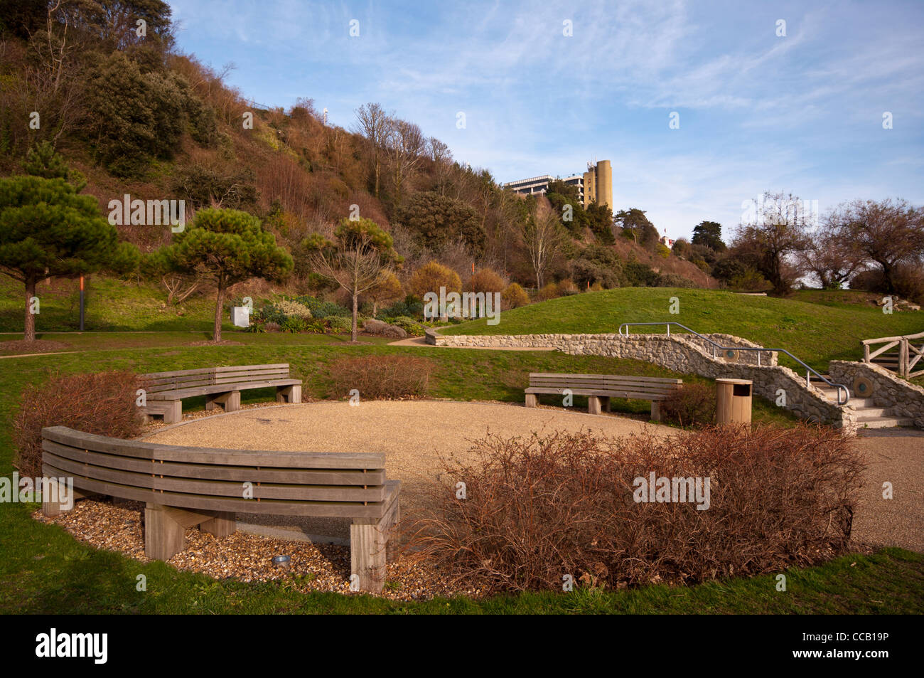 Lower leas coastal park, folkestone hi-res stock photography and images ...