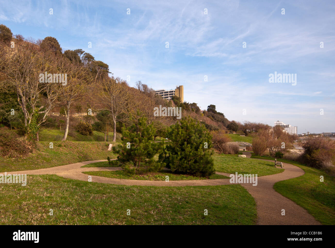 The Lower Leas Coastal Park Folkestone Kent UK Stock Photo - Alamy