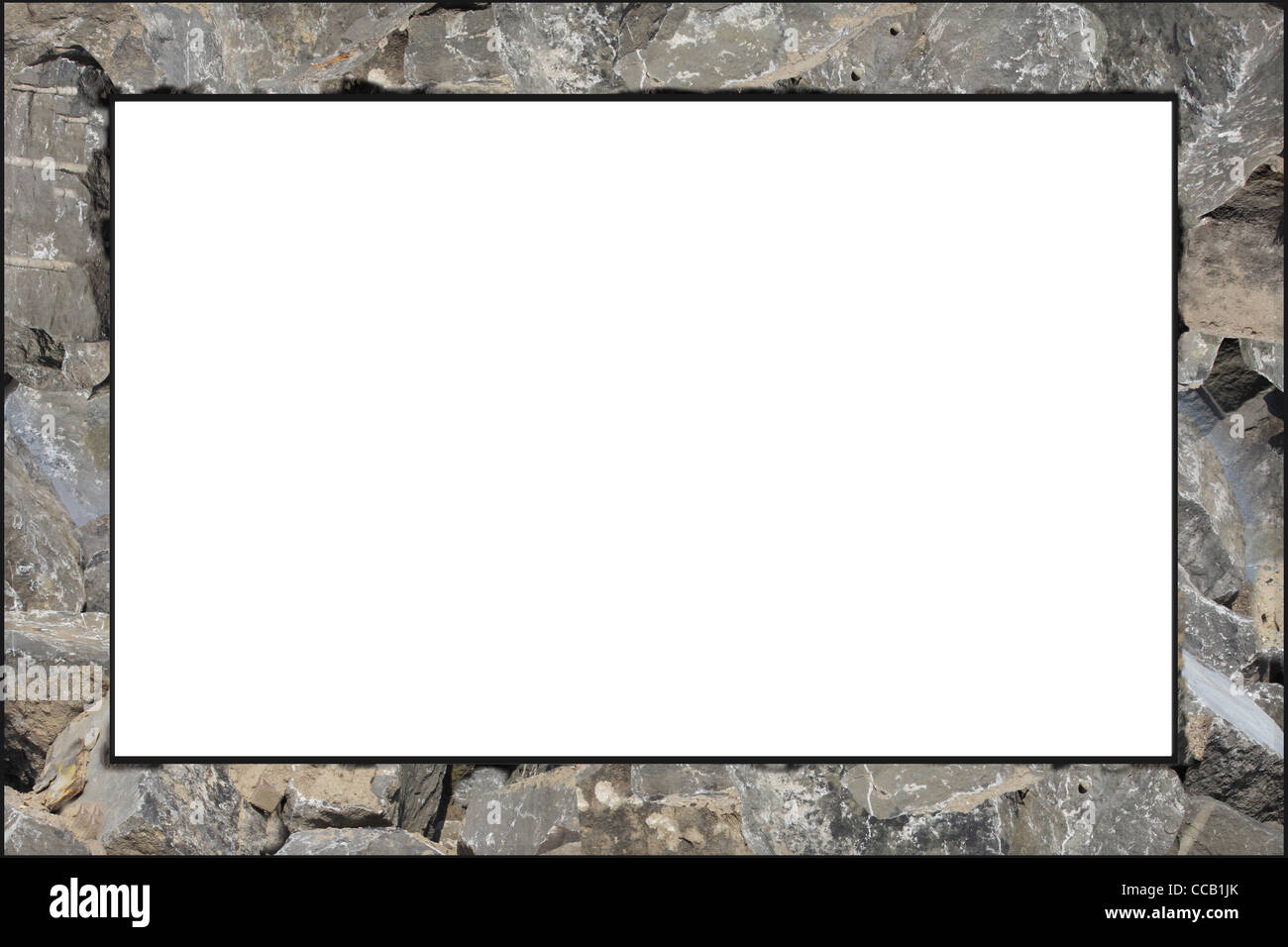 Frame of rocks Stock Photo - Alamy