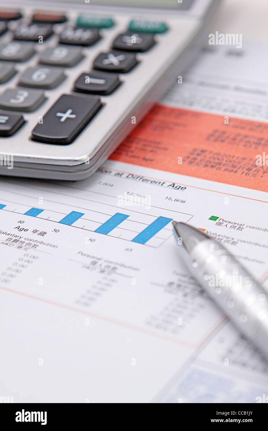 Stocks and bonds chart hi-res stock photography and images - Alamy