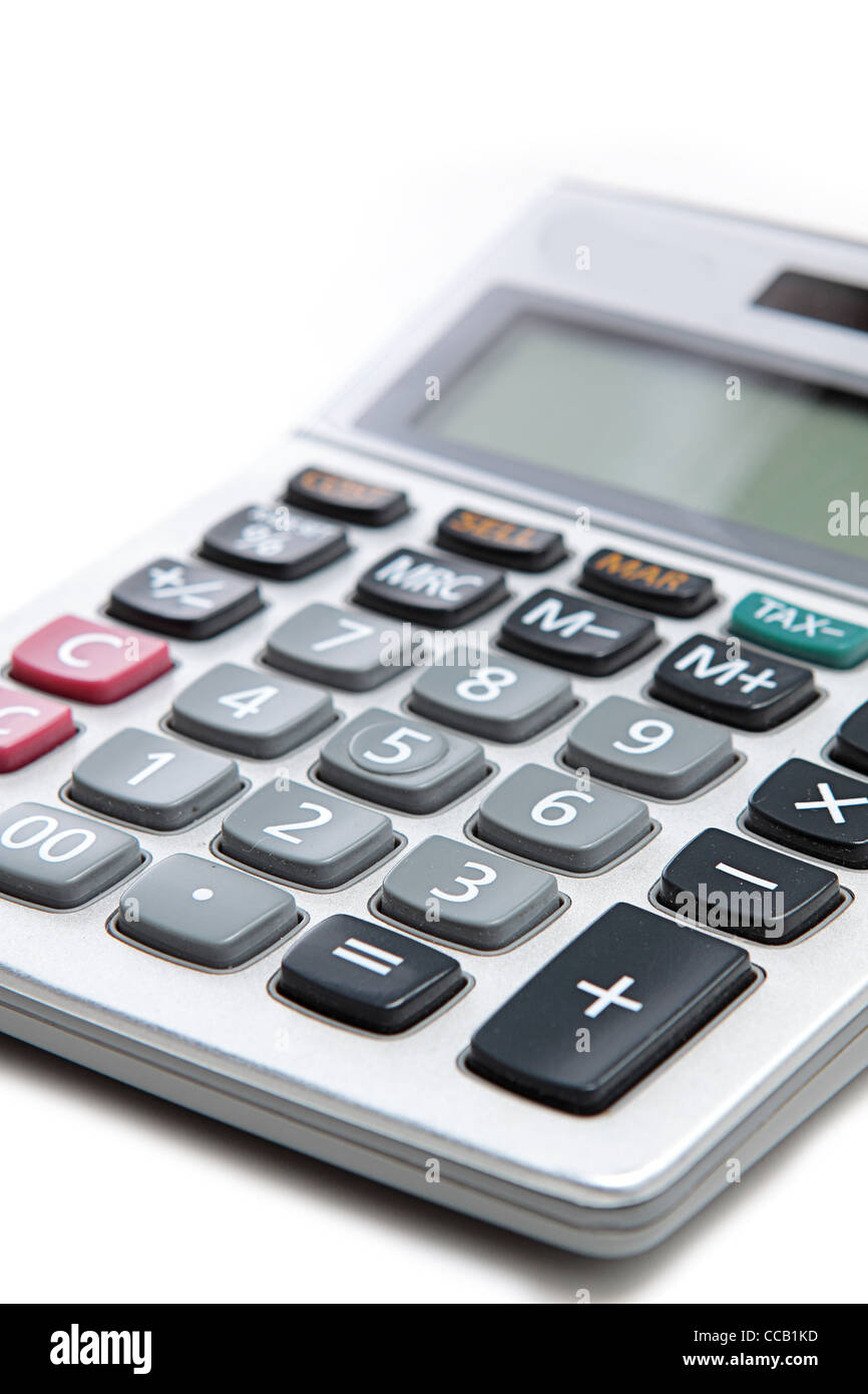 Large calculator hi-res stock photography and images - Alamy