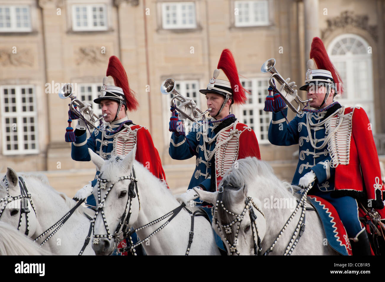 Denmark Royal Guard Stock Photo - Alamy