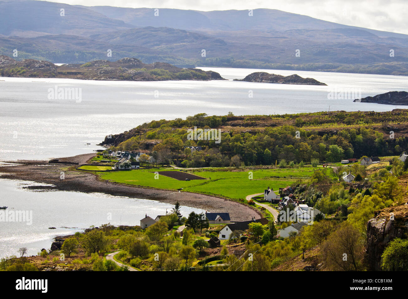 Inveralligin is a remote crofting township which lies on the north ...