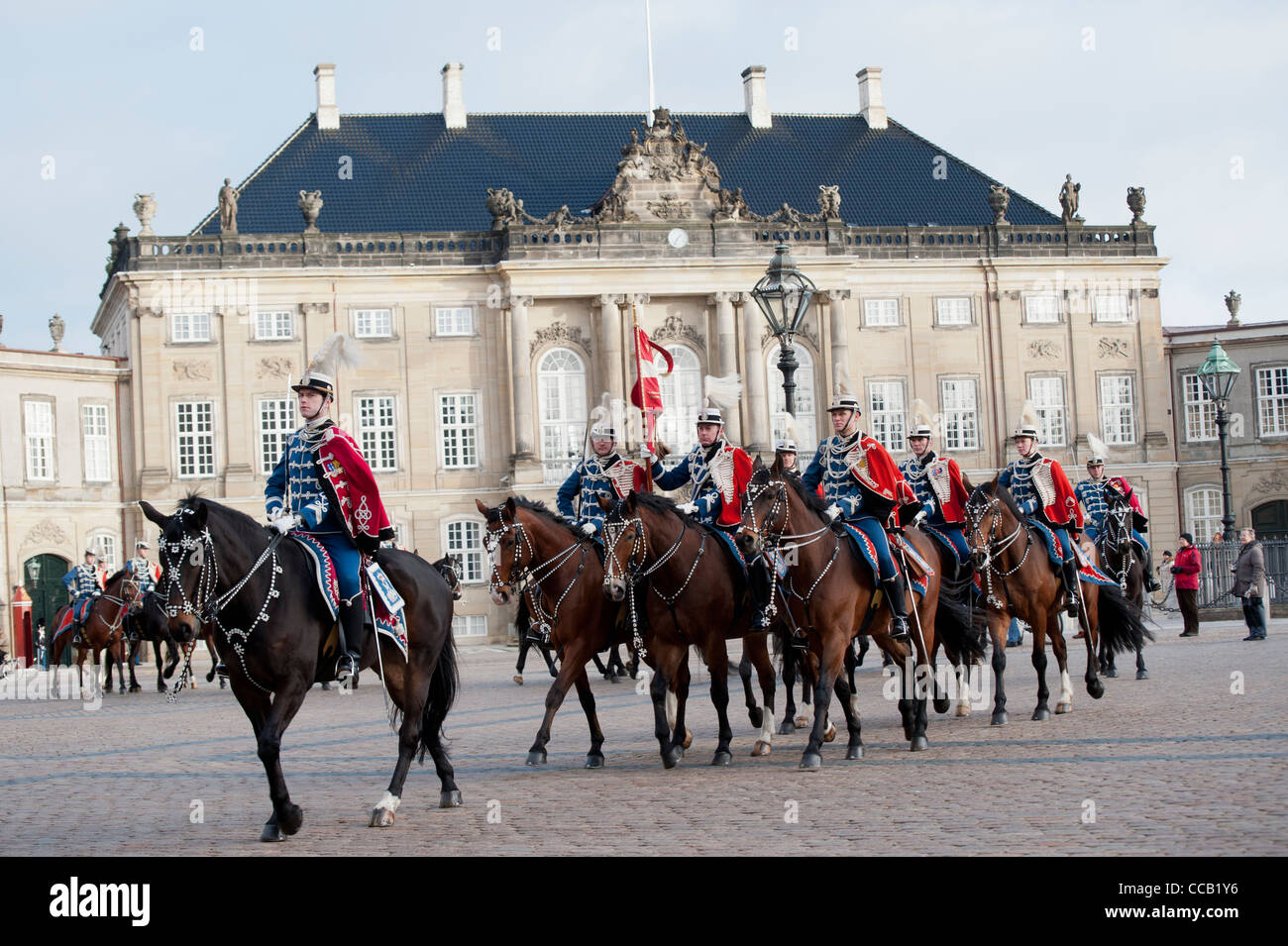 Danish royal guard hi-res stock photography and images - Alamy