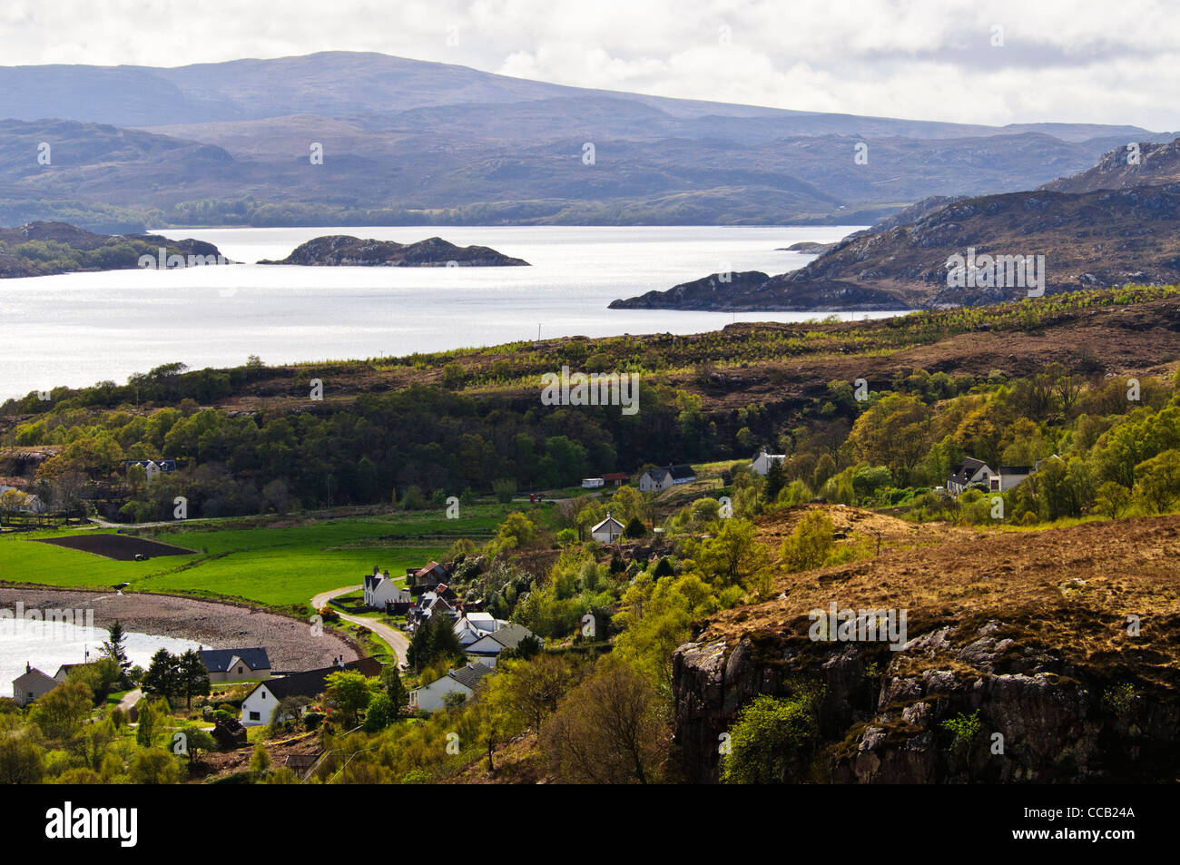 Inveralligin is a remote crofting township which lies on the north ...
