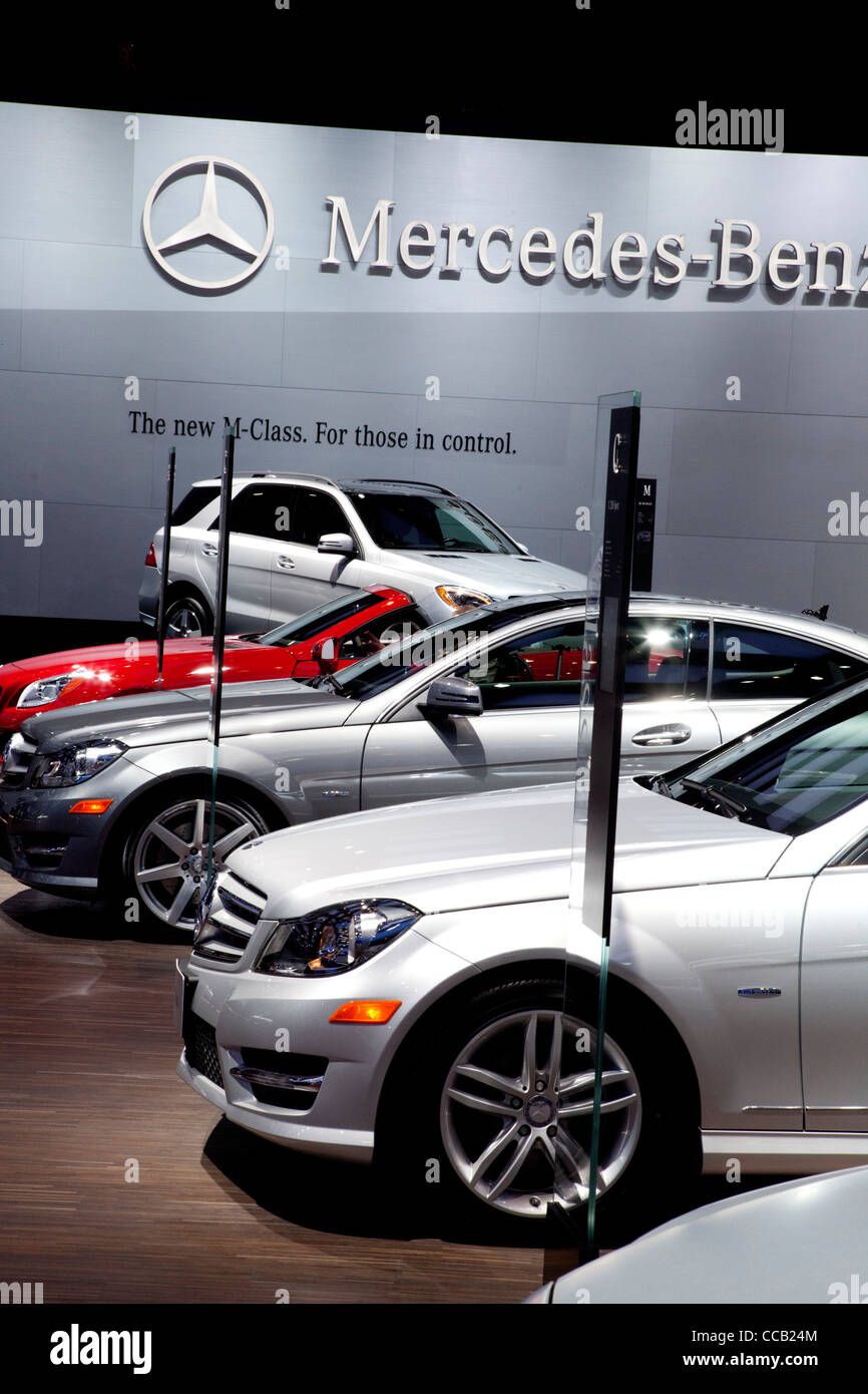 2012 North American International Auto Show in Detroit, Michigan Stock ...