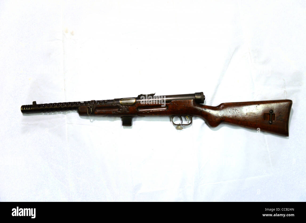 Berretta Model 38A Italy 9mmsubmachine gun automatic weapon light Stock ...
