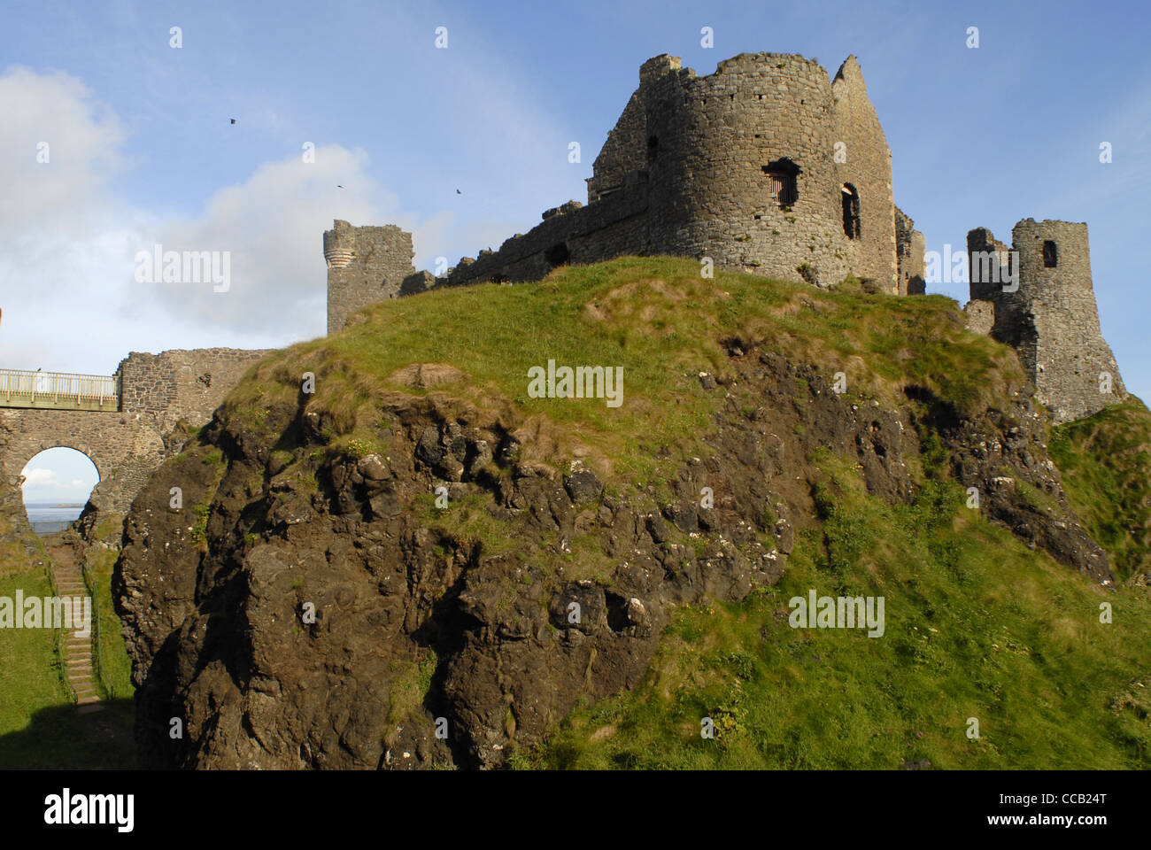 Dunluce castle ireland bridge hi-res stock photography and images - Alamy