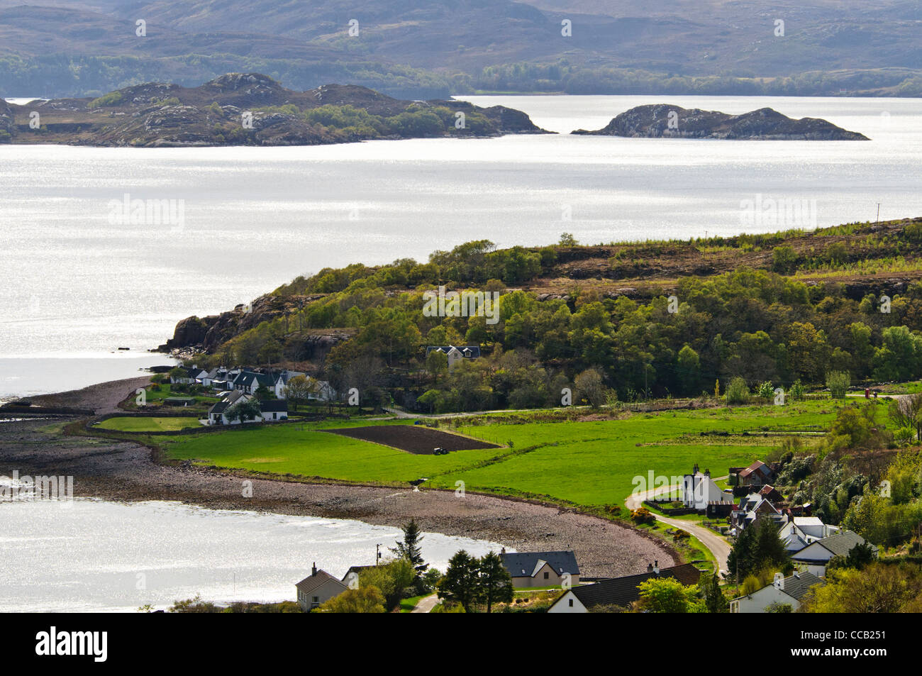 Inveralligin is a remote crofting township which lies on the north ...