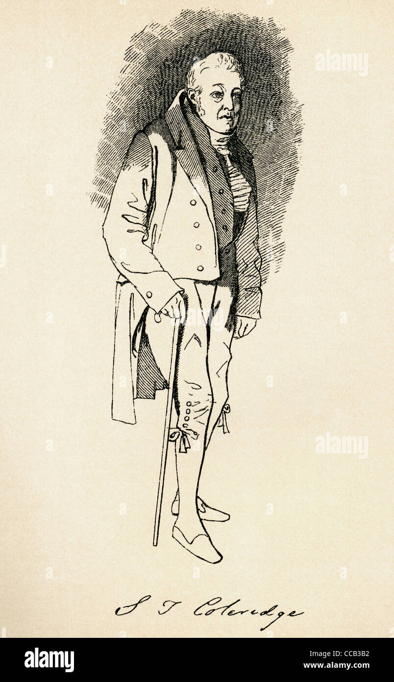 Samuel taylor coleridge 1772 1834 hi-res stock photography and images ...