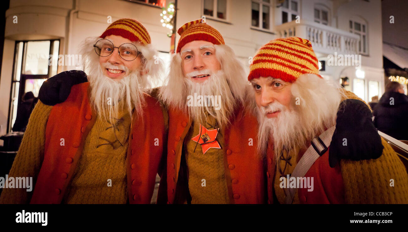 Icelandic Yule lads or Santa Claus, Reykjavik, Iceland Stock Photo - Alamy