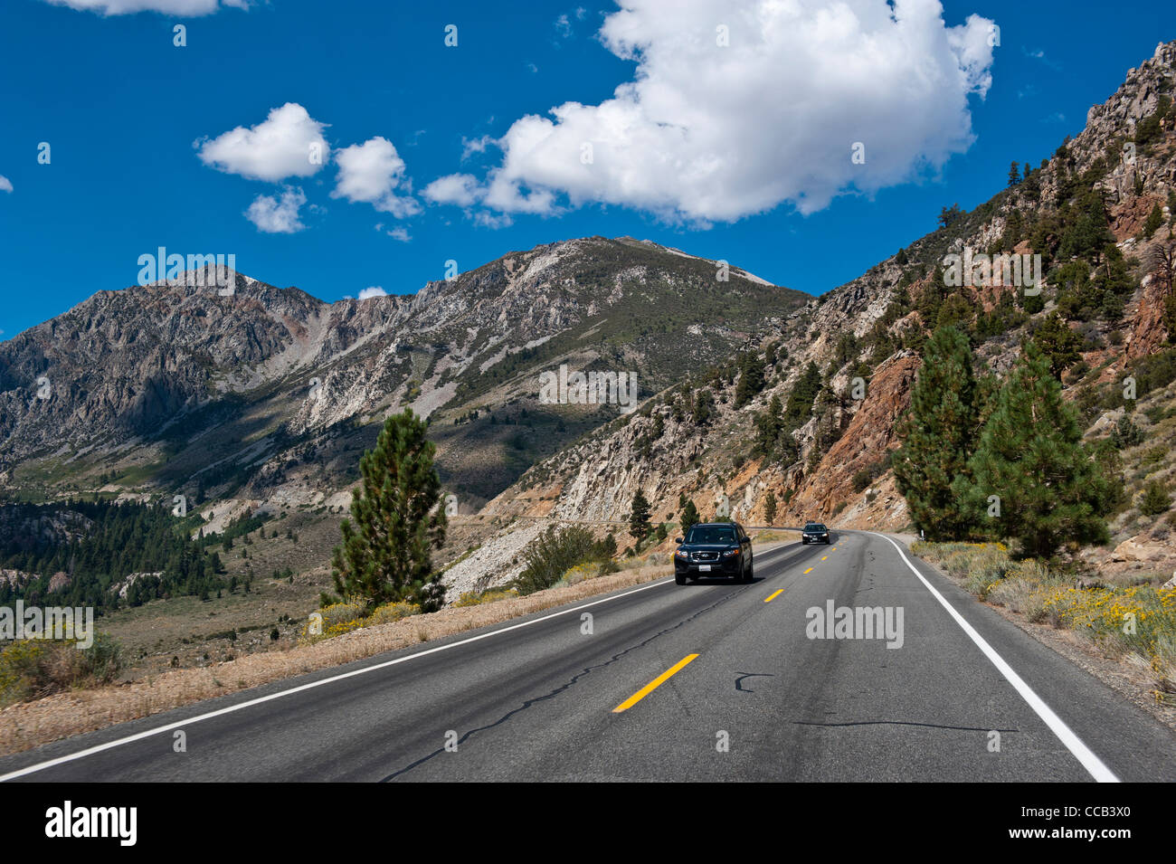 Tioga Pass. Yosemite National Park. California. USA Stock Photo - Alamy