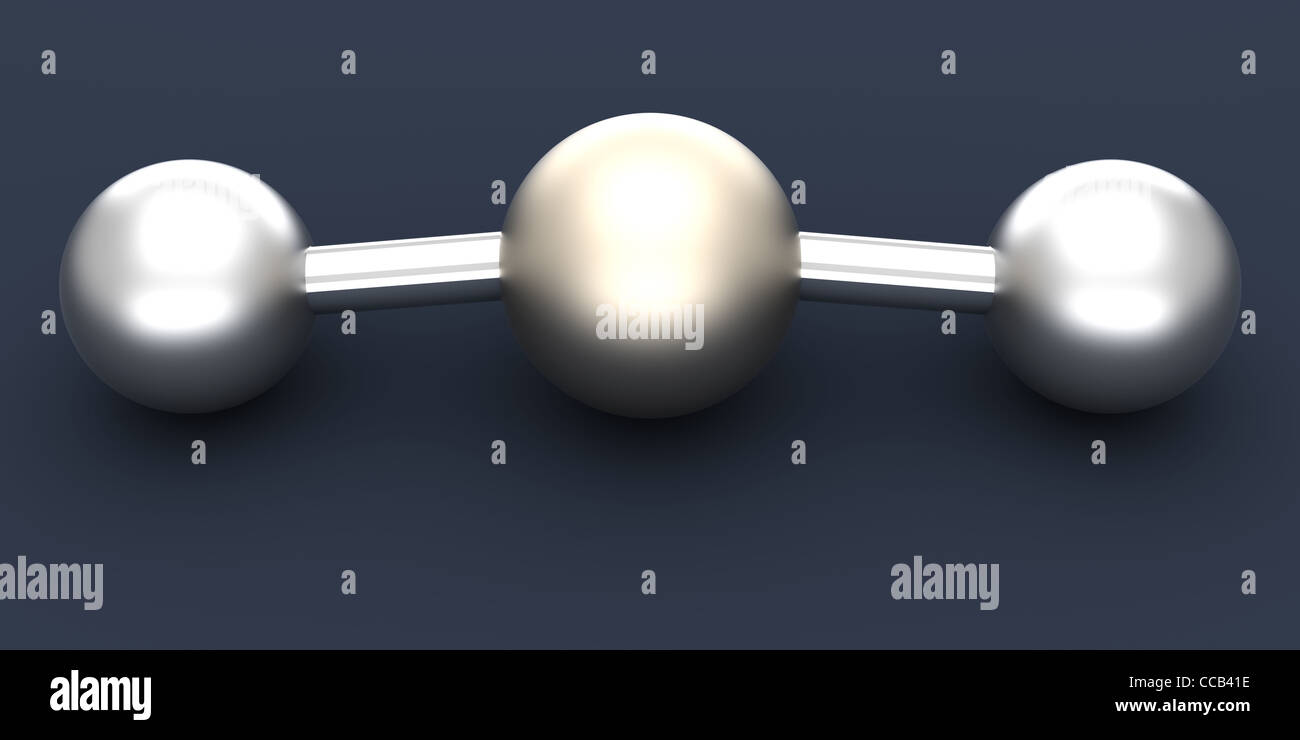 Co2 molecule carbon dioxide 3d hi-res stock photography and images - Alamy