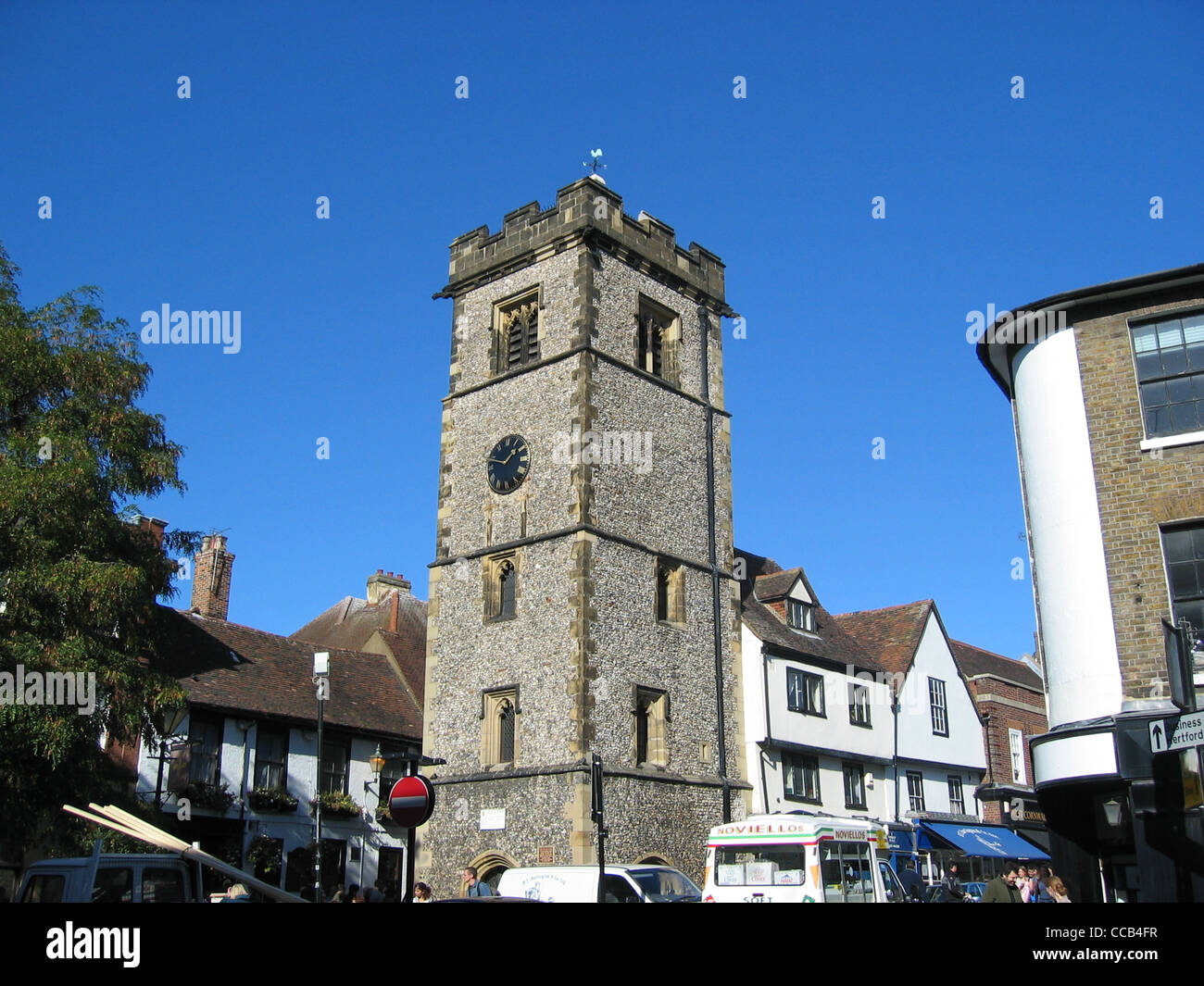 St Albans clock tower.england Stock Photo - Alamy