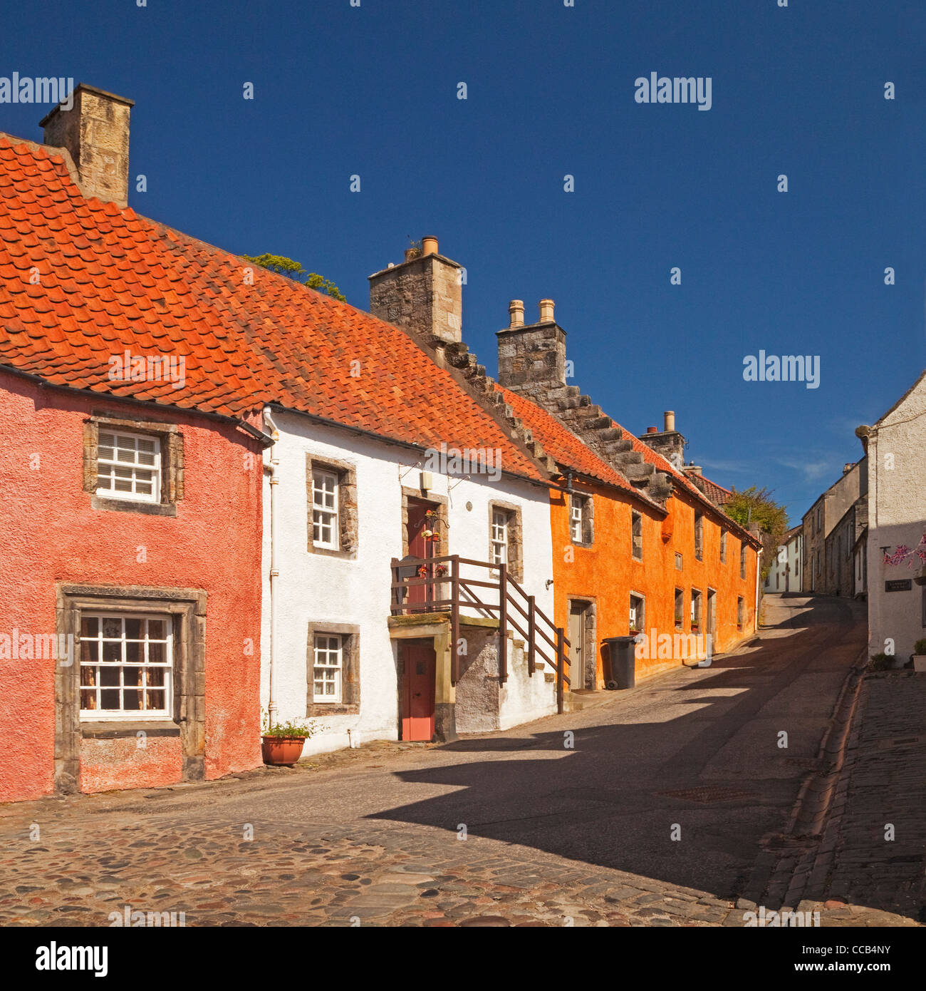 Tanhouse Brae, Culross Stock Photo - Alamy