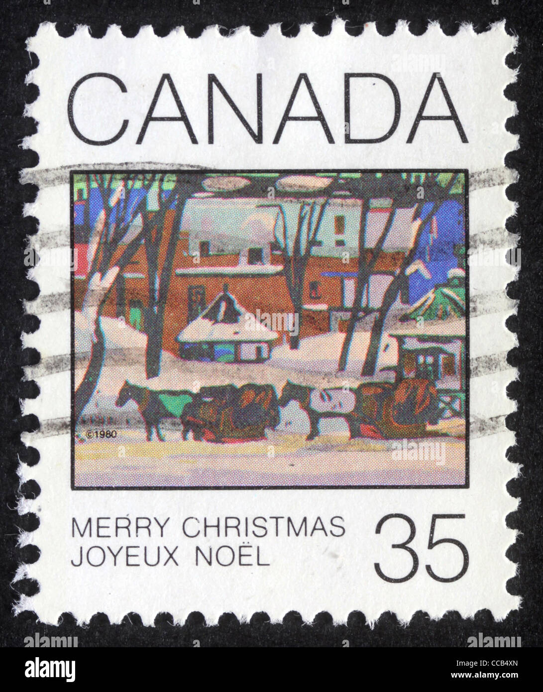 Canada post stamp hi-res stock photography and images - Alamy