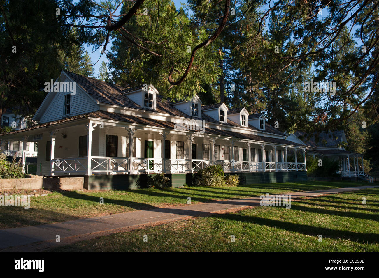 Big Trees Lodge, formerly the Wawona Hotel. Yosemite National Park ...