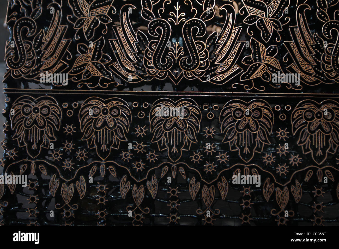 copper stamp batik fabric production Yogyakarta Indonesia Stock Photo ...