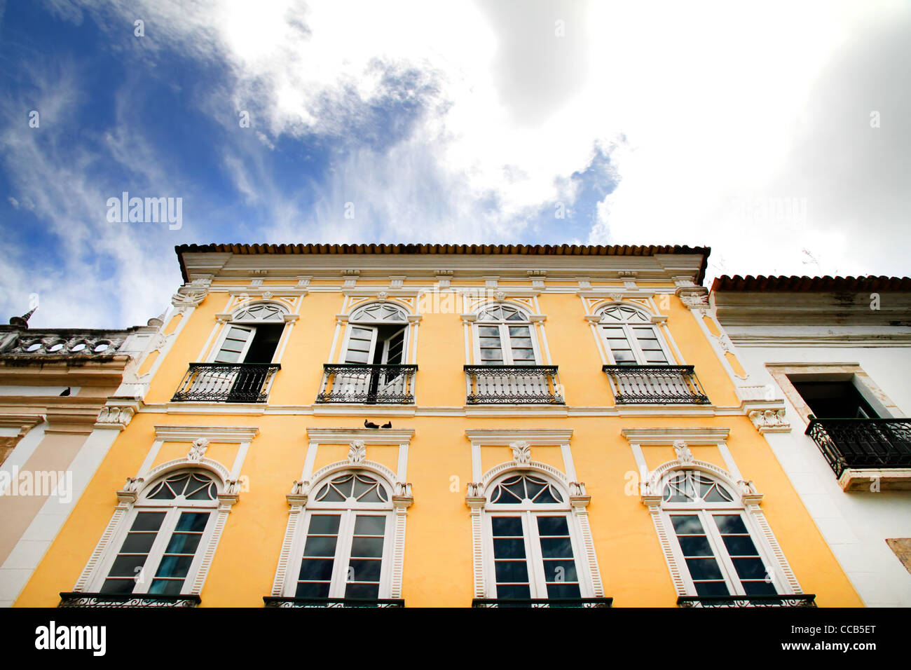 Historic Buildings in Salvador, Bahia, Brazil, South america Stock ...